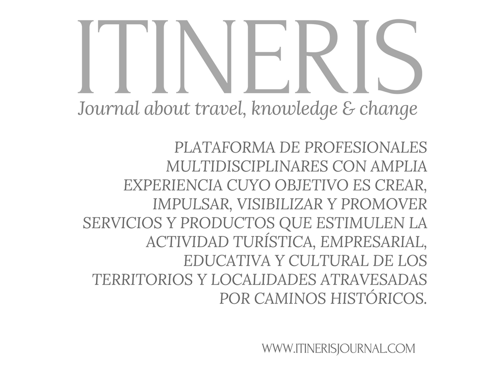 ITINERIS. JOURNAL ABOUT TRAVEL, LEARNING & CHANGE – ITINERIS JOURNAL